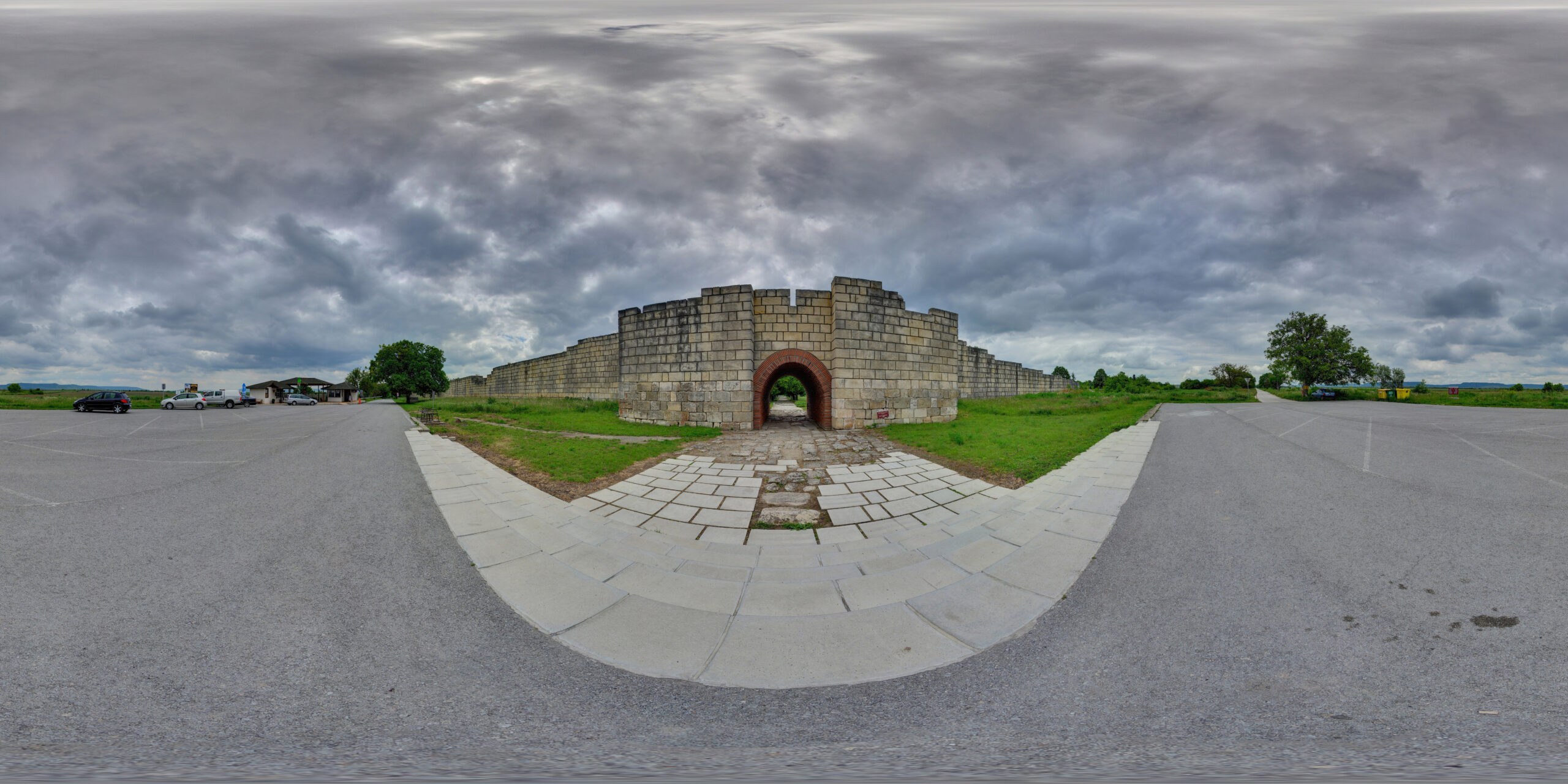 Pliska Big Basilica Bulgaria 1/15 - 360image.net